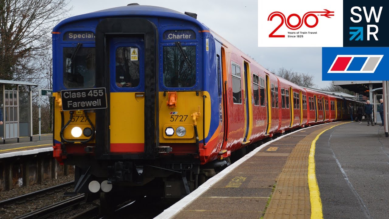 SWR Class 455 farewell tour tone compilation - YouTube