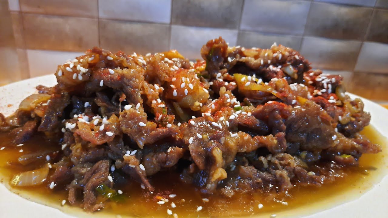 IDE BUKA PUASA "BEEF SLICE BULGOGI" DAGING DI MASAK INI ENAK BANGET ...