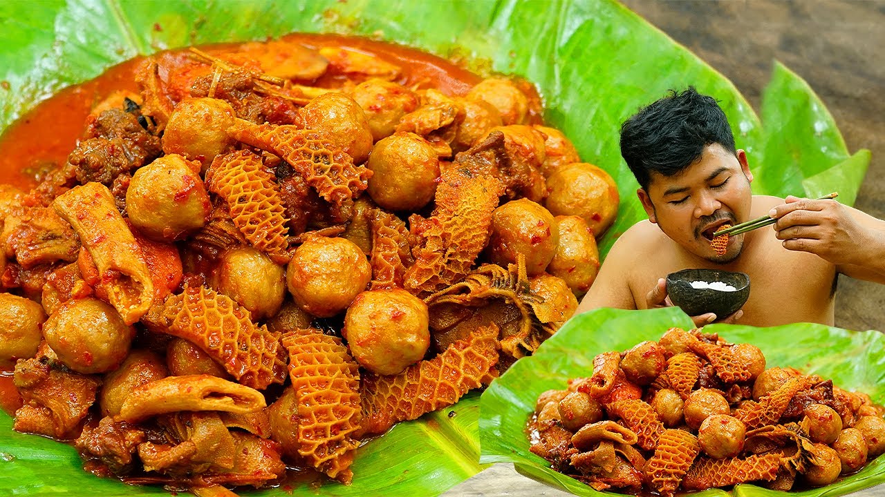 New Recipe 2023 | Fried Braise Beef Offal Beef Brisket Beef Entrails ...