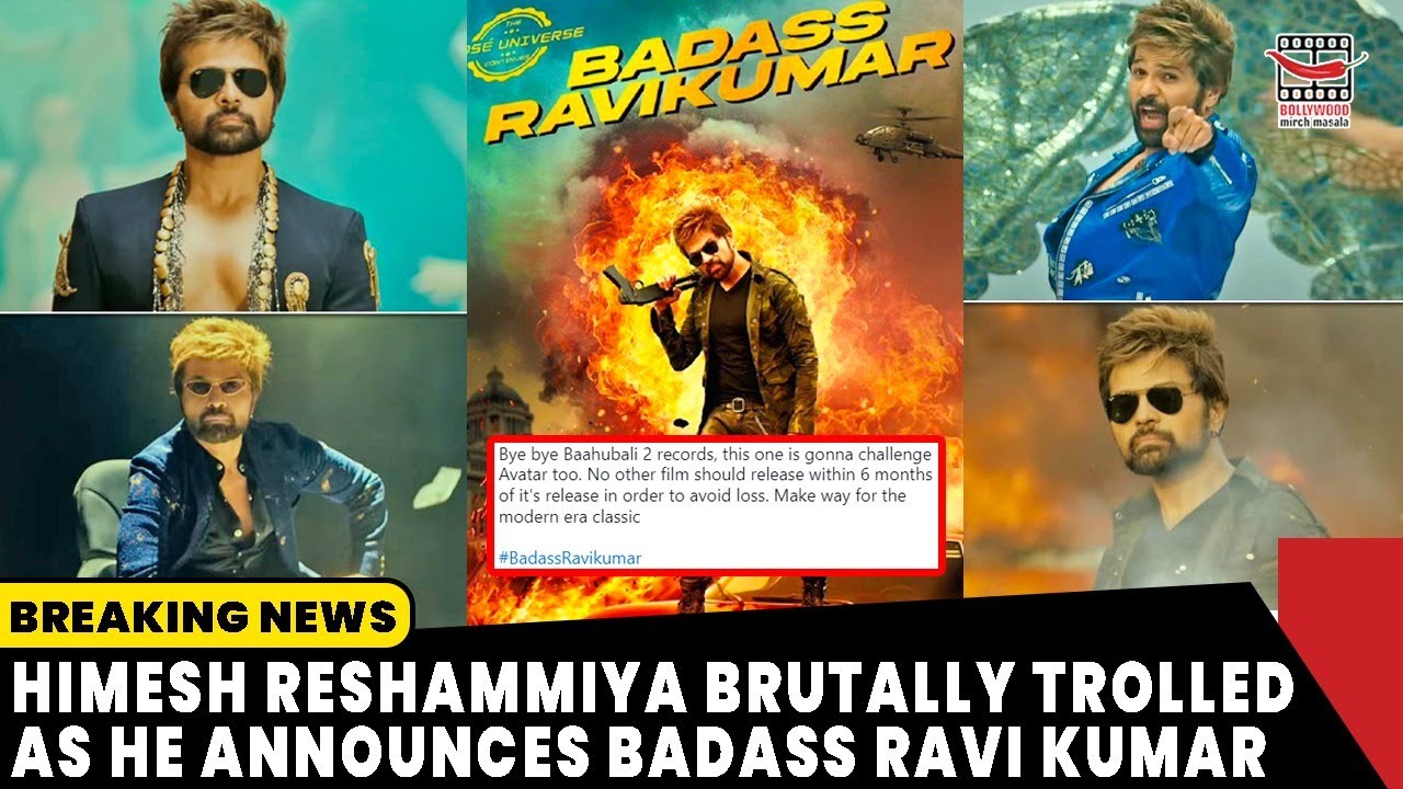 Himesh Reshammiya Brutally Trolled As He Announces Movie Badass Ravi ...