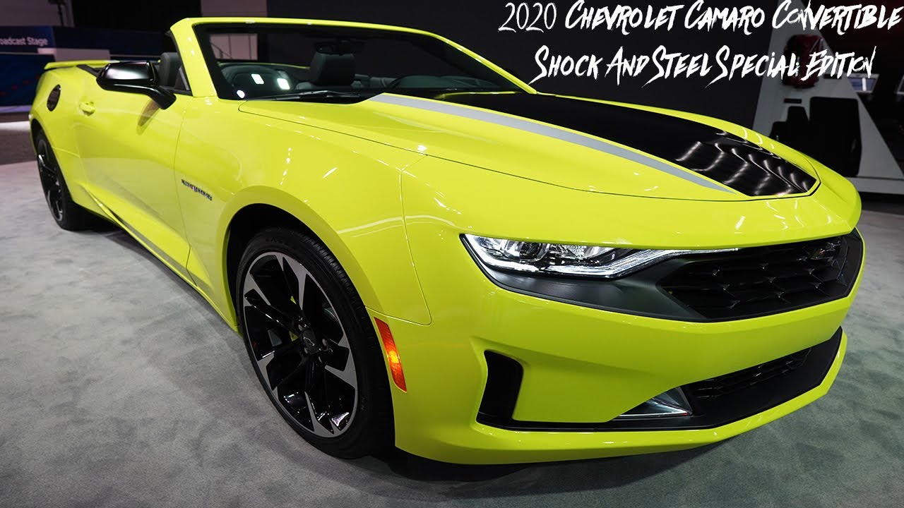 2020 Chevrolet Camaro Convertible Shock And Steel Special Edition - YouTube