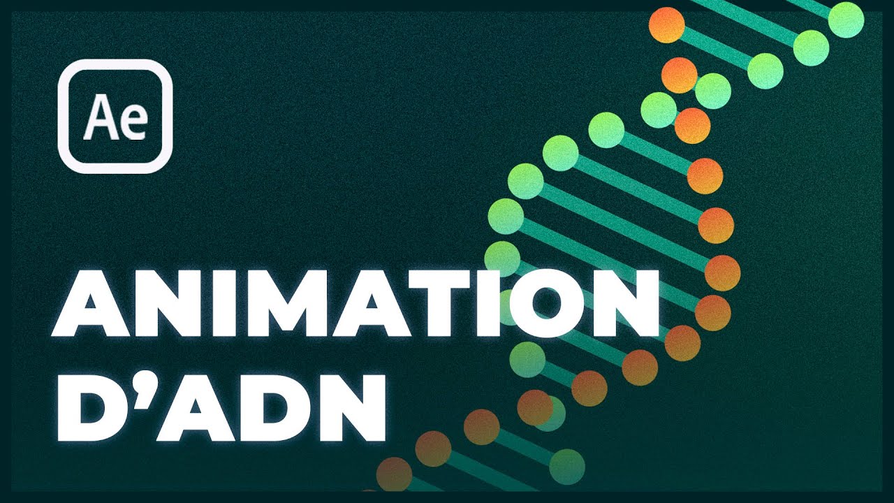 Comment créer une animation d'ADN sur After Effects - YouTube
