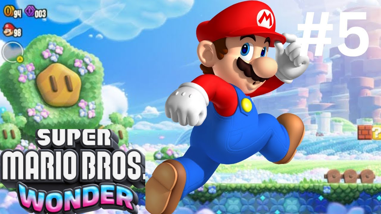 Let's Play Super Mario Bros Wonder Part 5!!! (Blind Let's Play) - YouTube