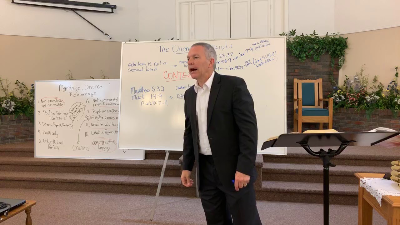 Marriage and Divorce: Defining Adultery and Fornication (April, 7, 2019 ...
