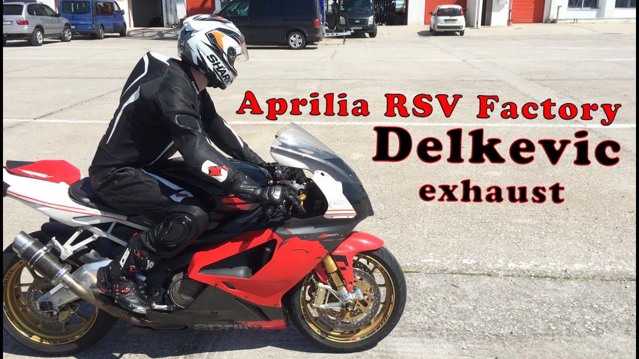 2004 Aprilia RSV Gen2 Factory Delkevic exhaust - Serres Greece parking ...