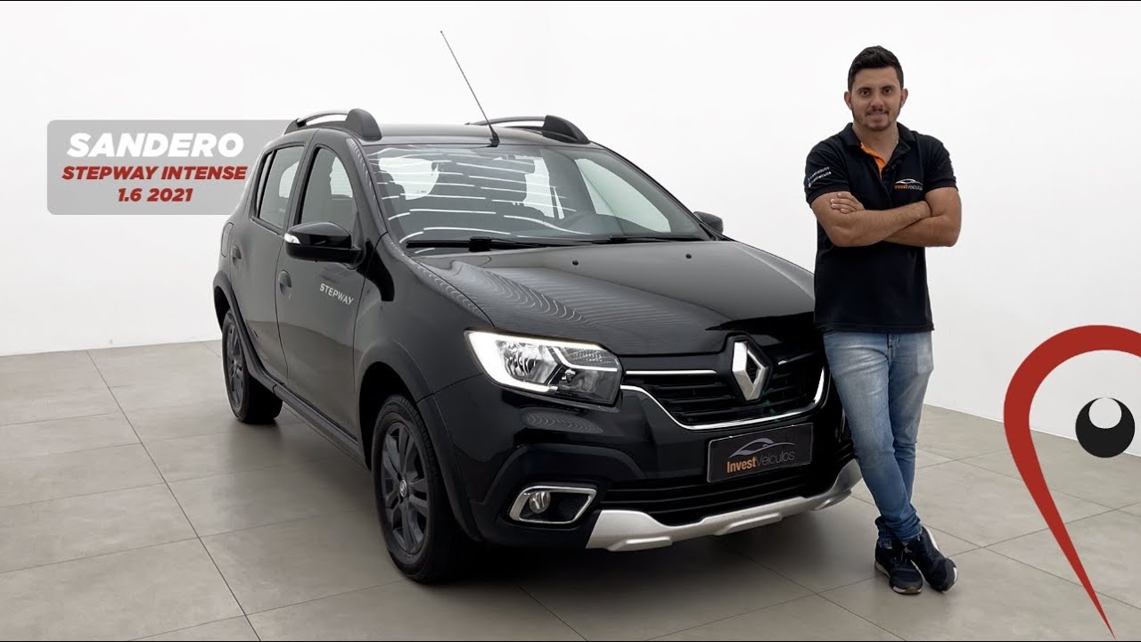 SANDERO STEPWAY INTENSE 1.6 - AUTOMÁTICO - 2021 - YouTube