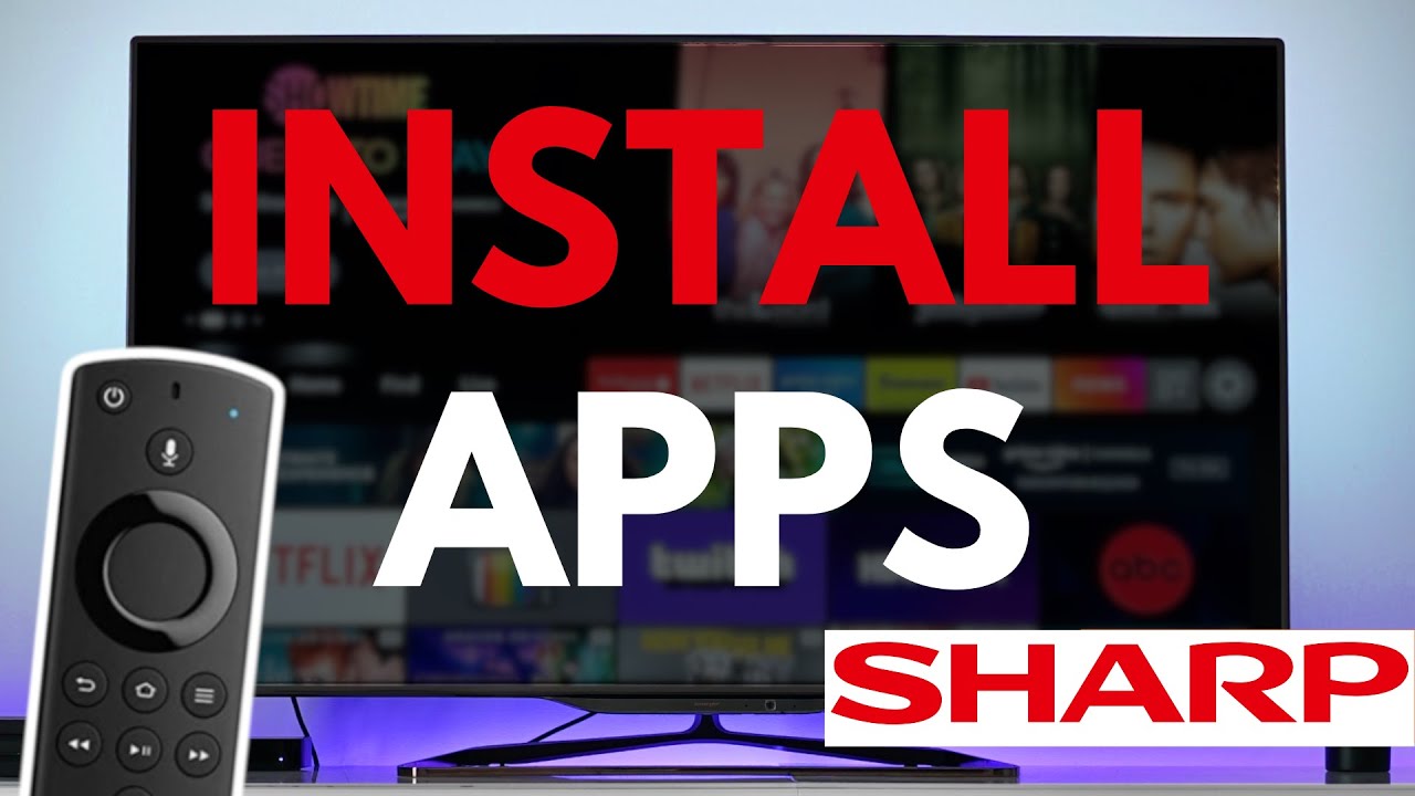 How To Download & Install Apps On Sharp Smart TV - YouTube