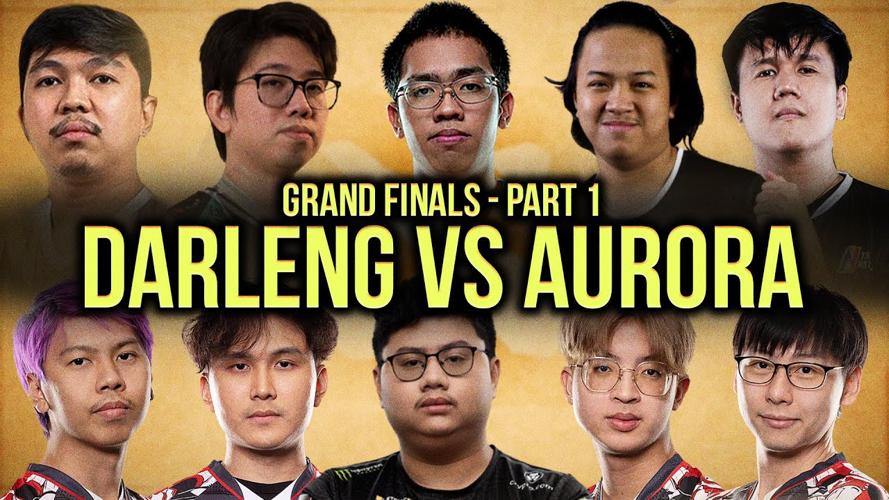TEAM DARLENG vs AURORA - PART 1 - DREAMLEAGUE S22 - GRAND FINALS BO5 ...
