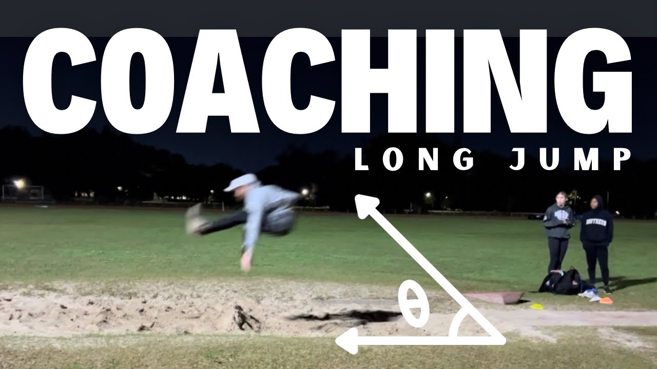 Long Jump Flight-to-Landing Position - Thigh Angle - YouTube