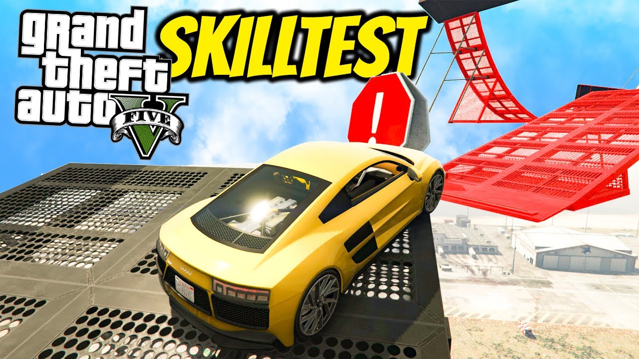 SKILLTEST PO RAMPACH [EASY] w GTA 5 ONLINE z @TheHogaty i Ekipą! - YouTube