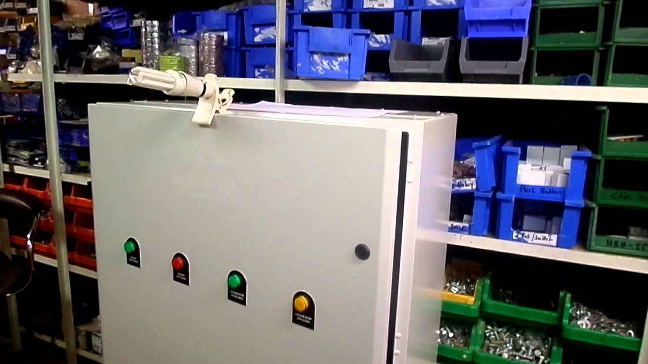 Motorized Changeover Switch - YouTube