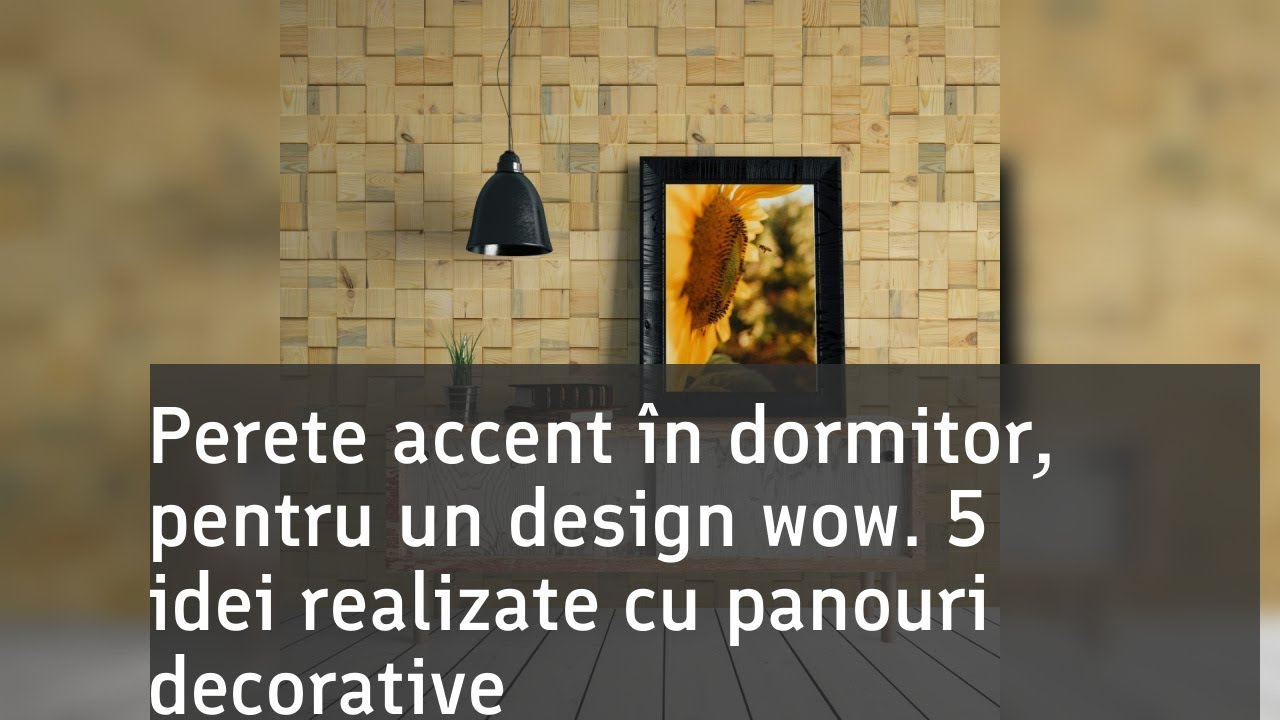 Perete accent în dormitor, pentru un design wow. 5 idei realizate cu ...