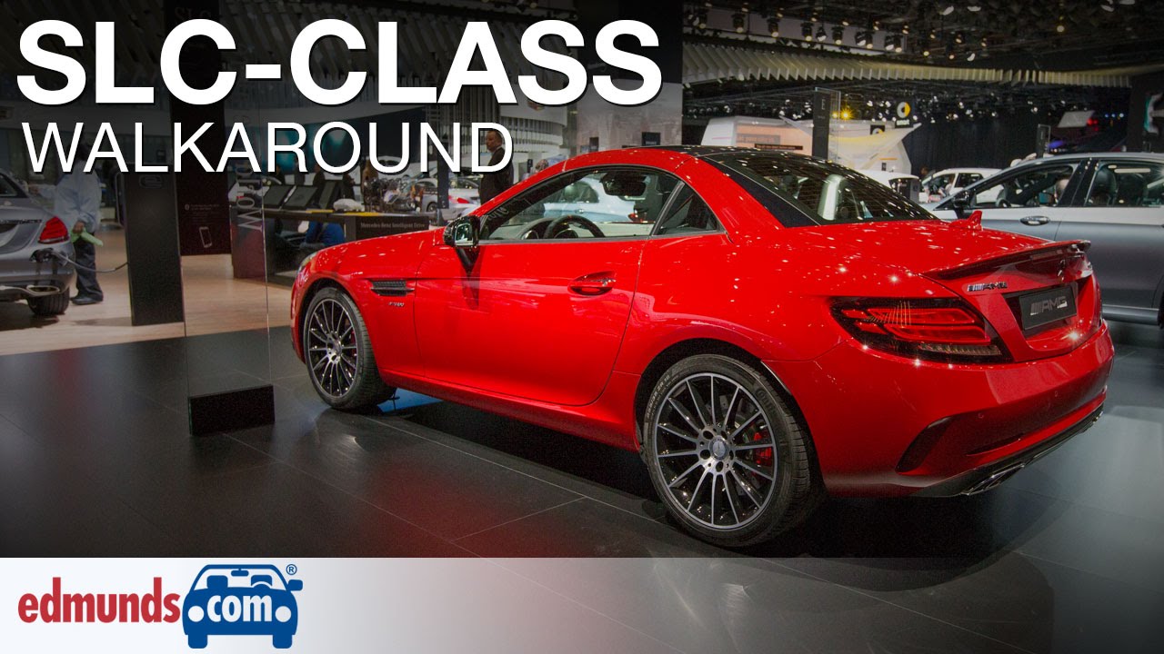 2017 Mercedes-Benz SLC-Class Walkaround Review | Detroit Auto Show ...