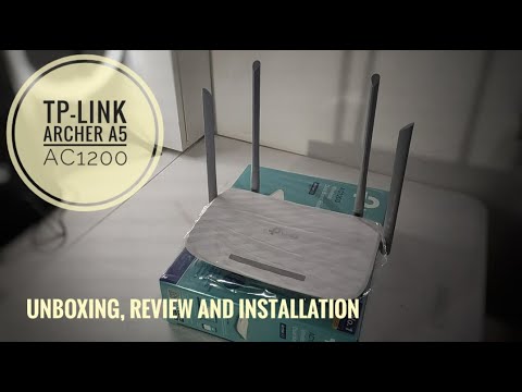 TP-Link Archer A5 AC1200 | Unboxing, Review and Installation Guide ...