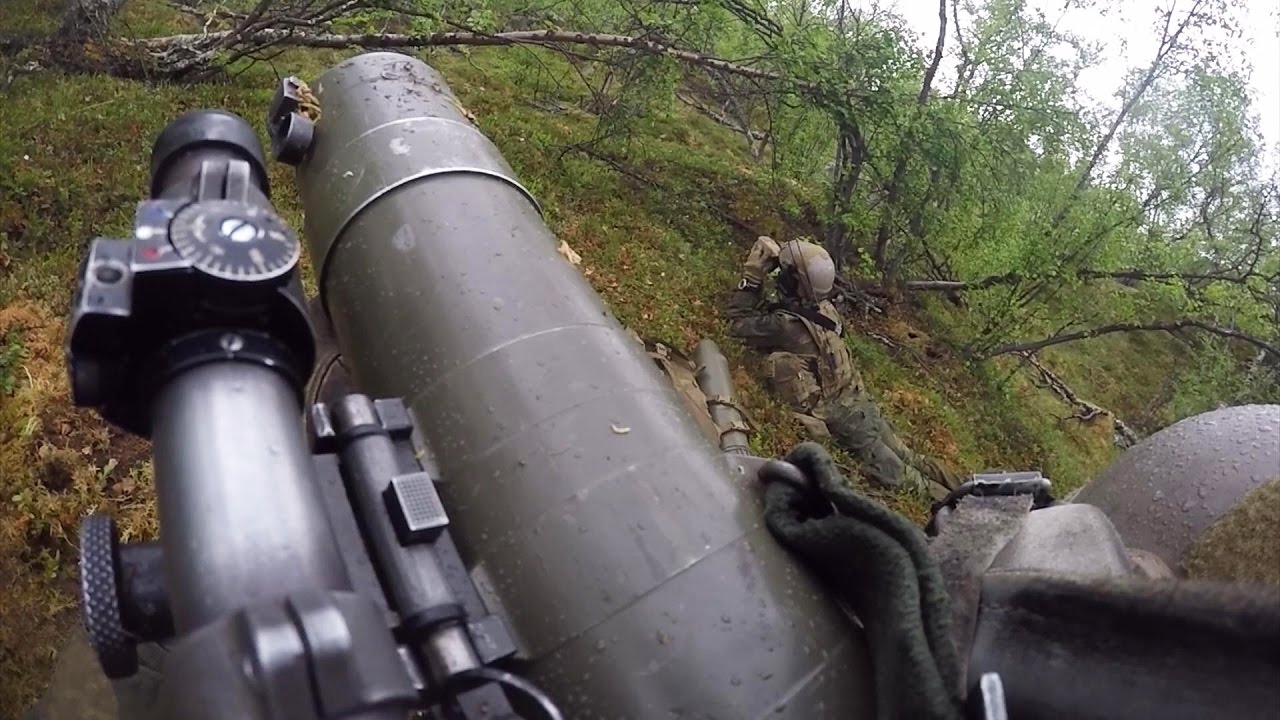 Norwegian Soldiers in Action • Shooting the M2 Carl Gustav, M320, M72 ...