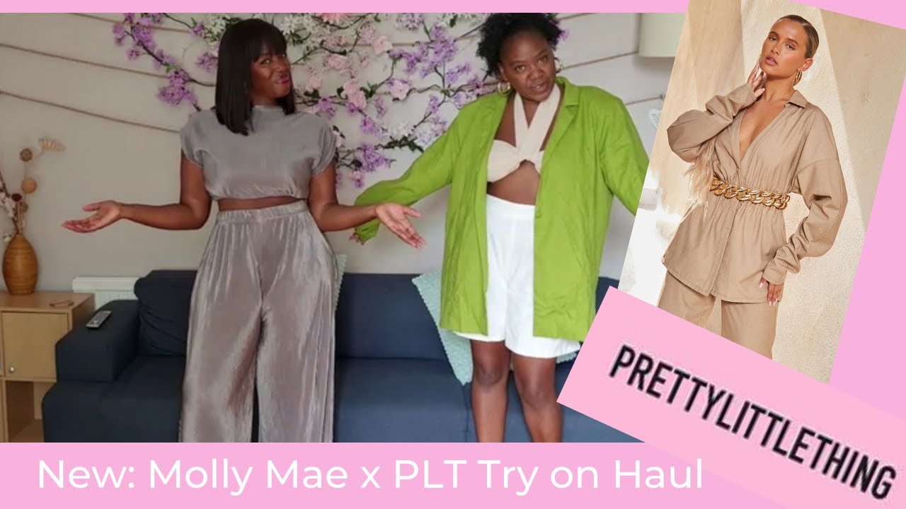 We're impressed! - Molly Mae x Prettylittlething (PLT) try on haul ...