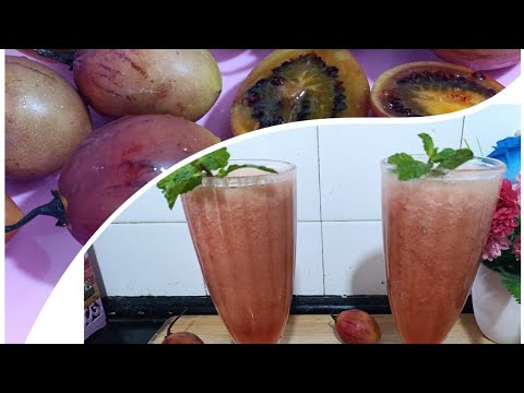 ট্রি টমেটো জ্যুস রেসিপি |Tree Tomato Juice Recipe|How to makeTamarillo ...