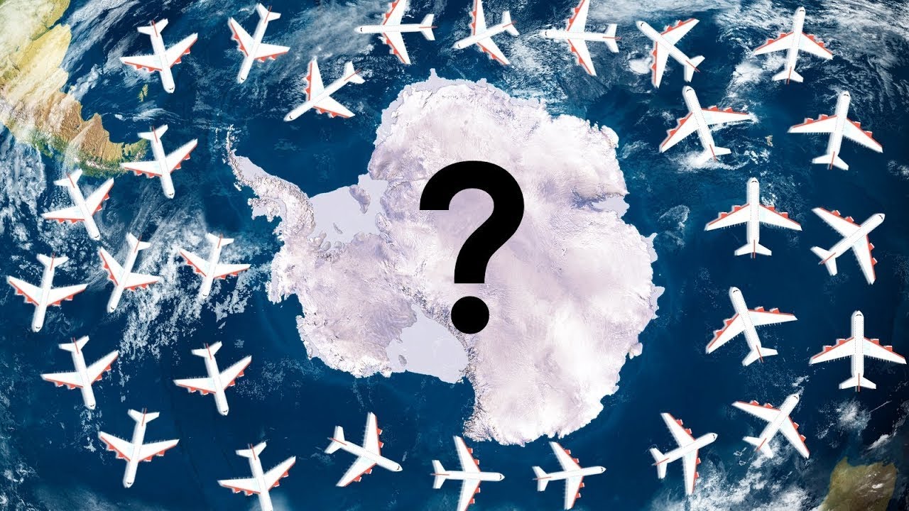 WHY PLANES DON'T FLY OVER ANTARCTICA?? | Interesting facts about the ...