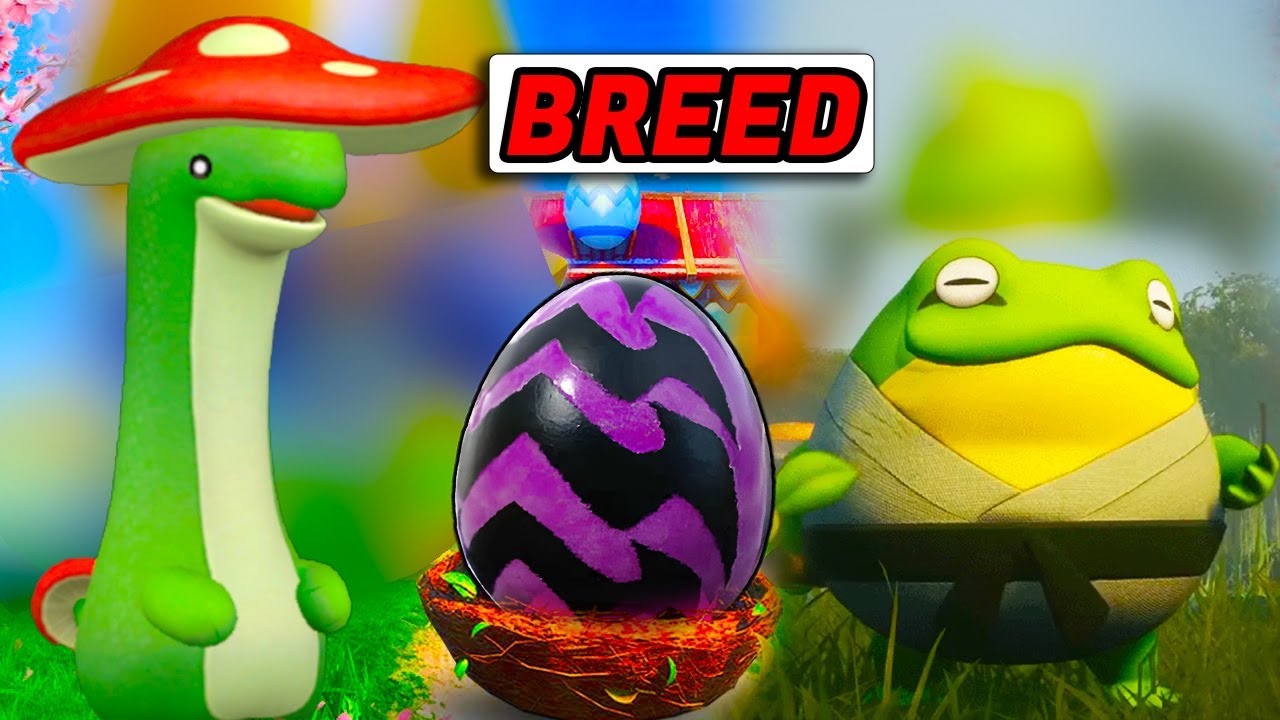 NEW PAL BREEDING IN PALWORLD | Crojiro And Shroomer#palworld #breeding ...