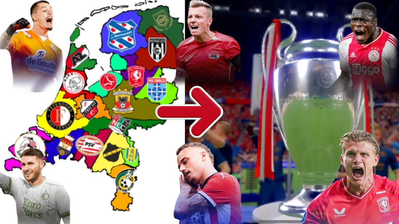 DIT IS DE BESTE CLUB VAN NEDERLAND VOLGENS FIFA!! || Fifa imperialism ...