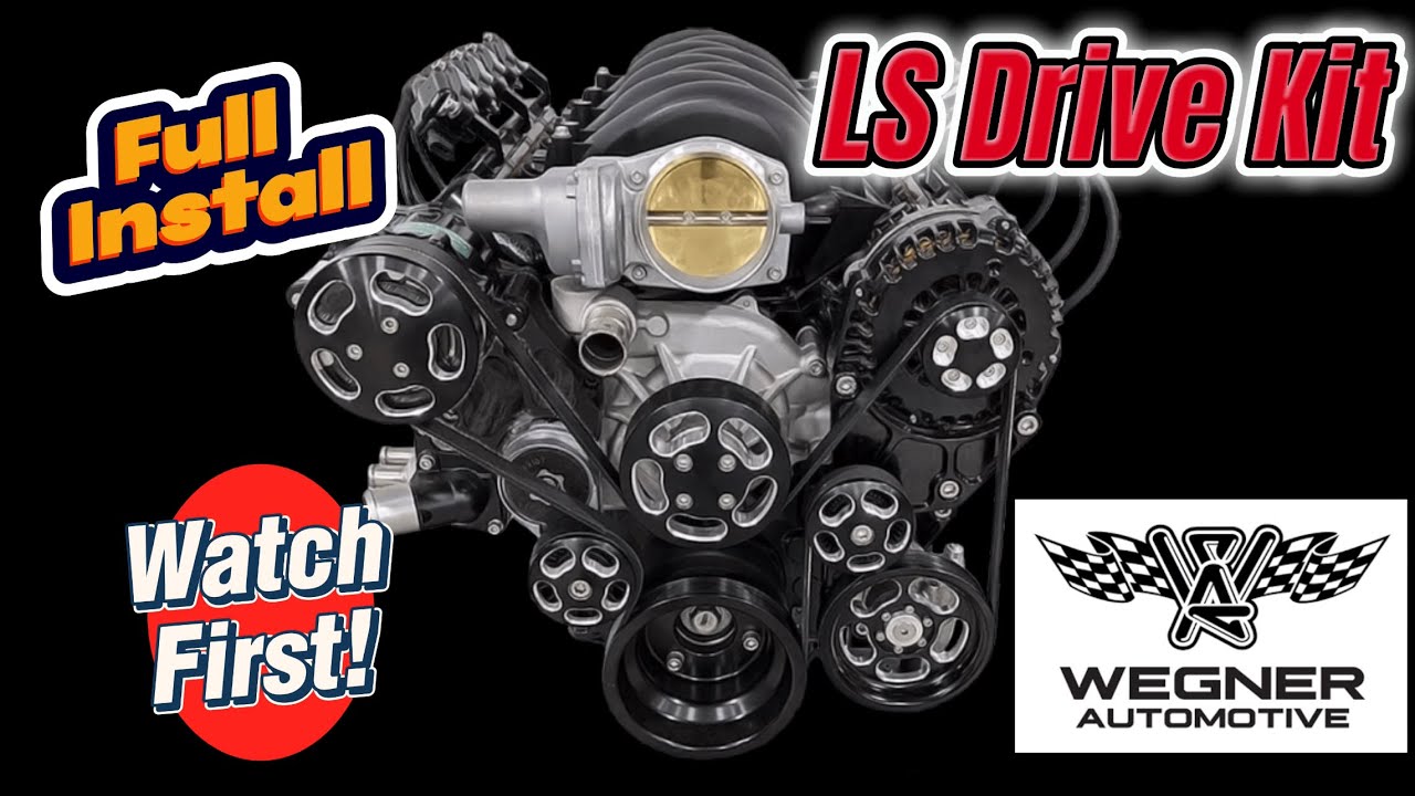 Installing the Wegner Accessory Drive Kit WAK033 - YouTube
