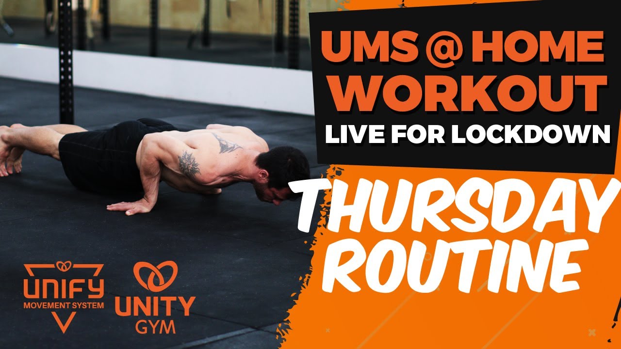 Upper Body Calisthenics Strength & Lower Body Flexibility At Home ...