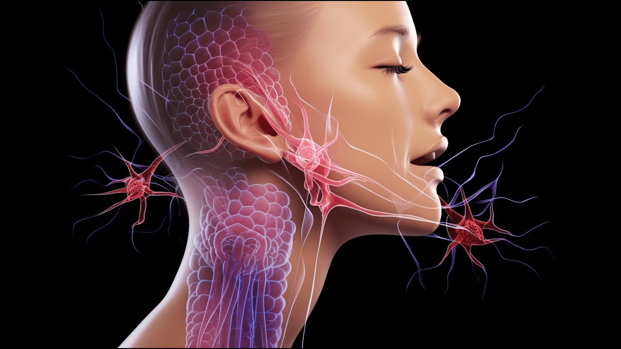 Swollen Lymph Node Behind Ear - Worrying? - YouTube