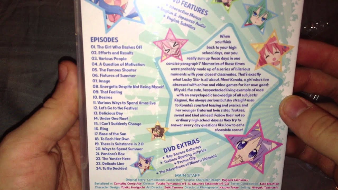 Lucky Star complete collection unboxing - YouTube