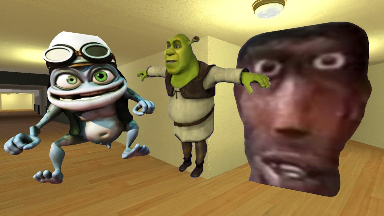 Crazy Frog, Carmen Winstead And Shrek Nextbot Gmod - YouTube