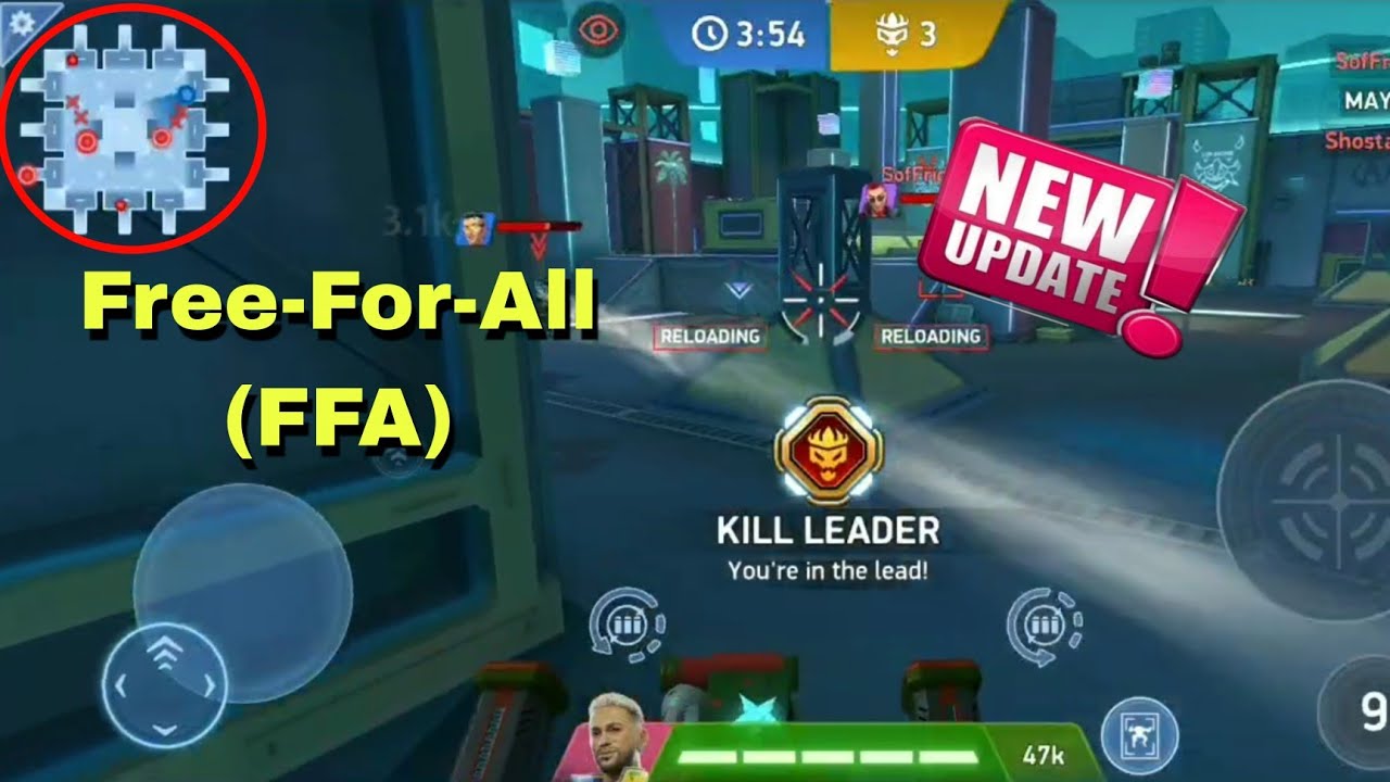 Free For All (FFA) Mode In Mech Arena | New Update | New Map | New ...