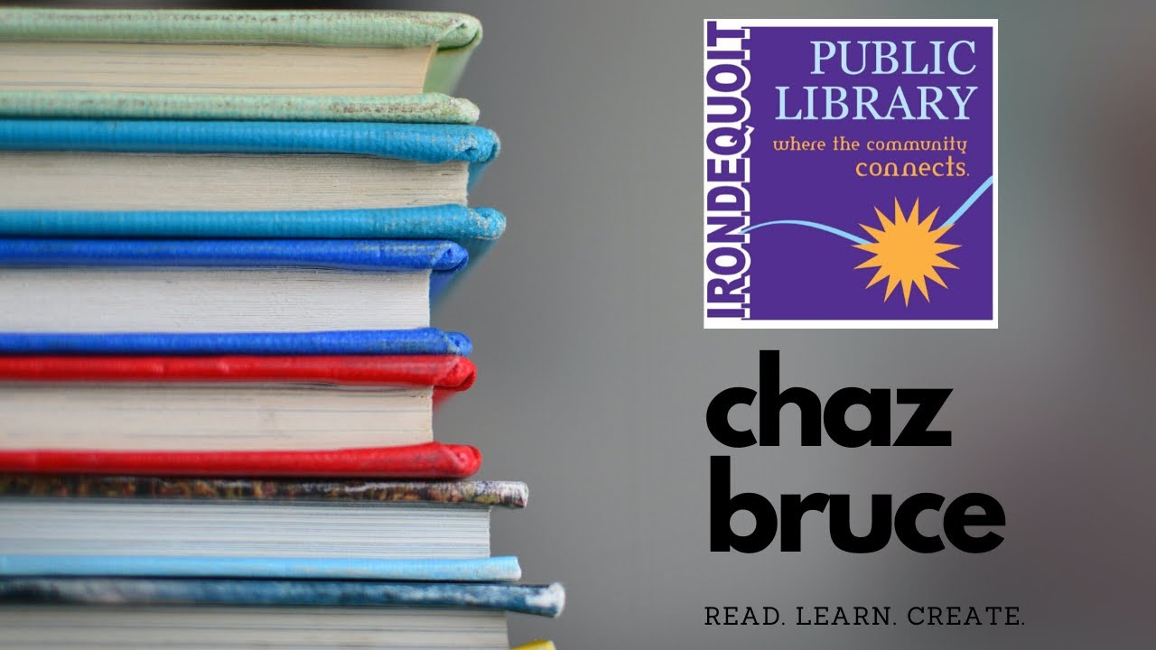 Chaz Bruce Summer Reading 2020 Video! #irondequoitlibrary # ...