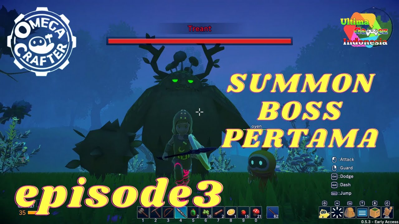 SUMMON BOSS PERTAMA | EP3 | OMEGA CRAFTER | @ultimagamesindonesia - YouTube