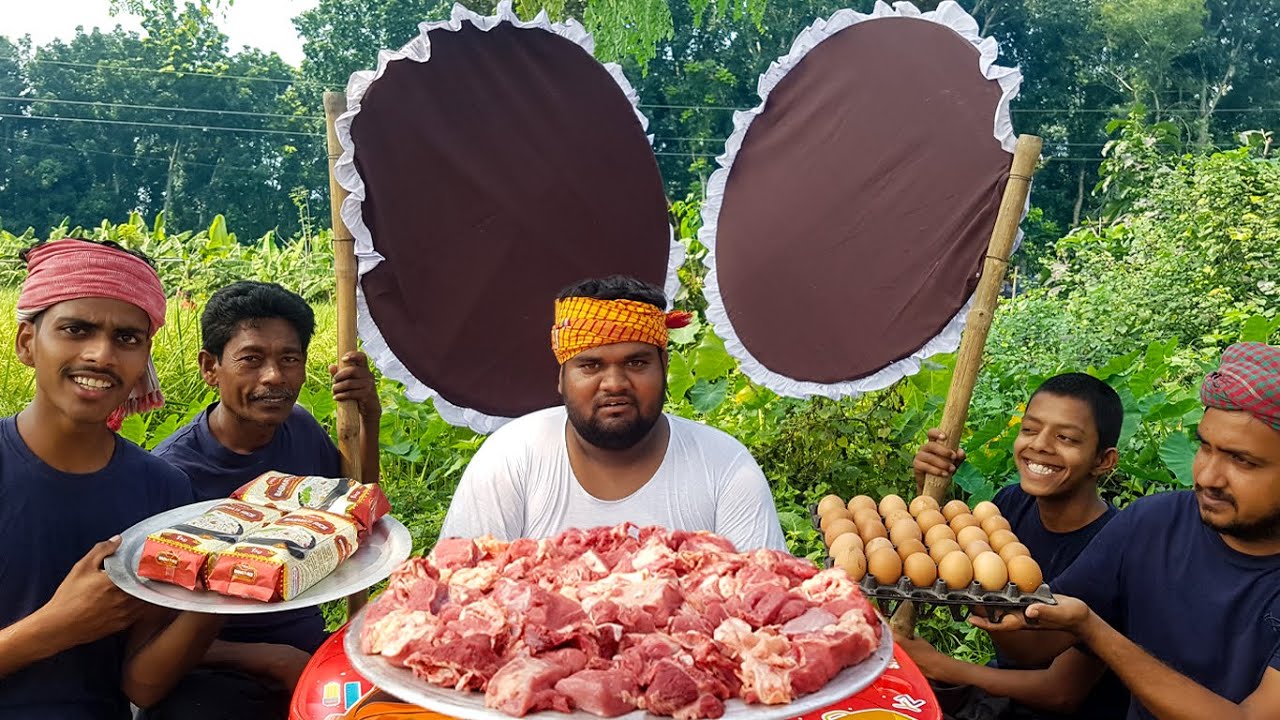 The Great Foodie Eating Beef Biryani with Eggs - King Foodies Eating ...