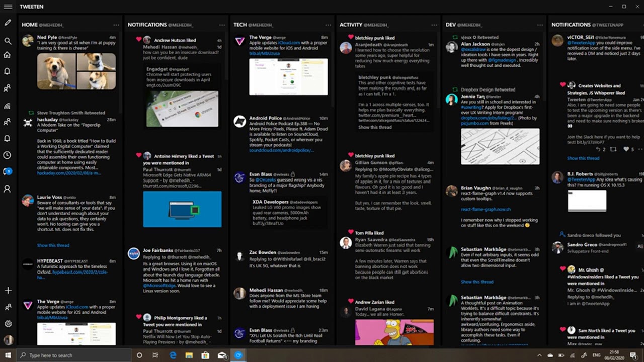 Tweeten, the best Windows Twitter app, is now available on Surface Pro ...