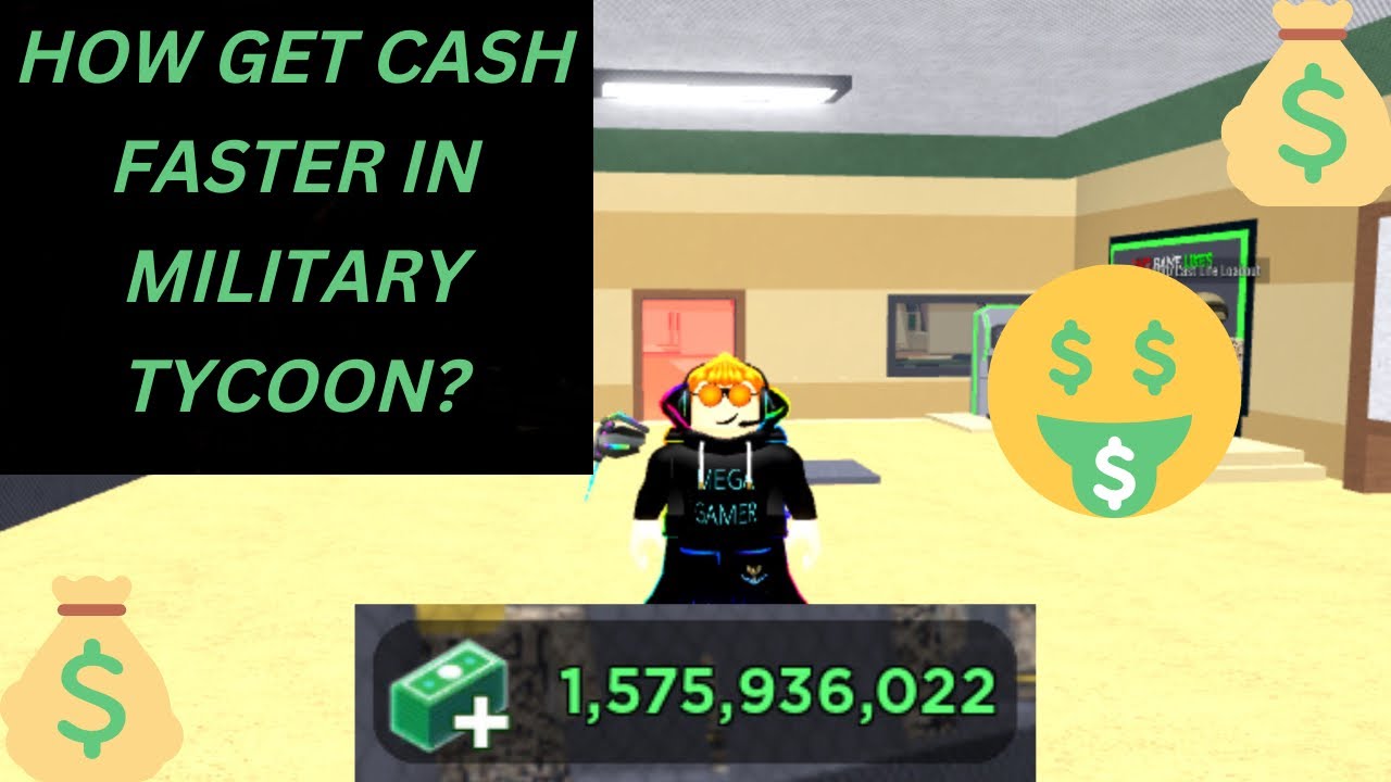 ROBLOX MILITARY TYCOON ( HOW TOO GET CASH FASTER? ) - YouTube