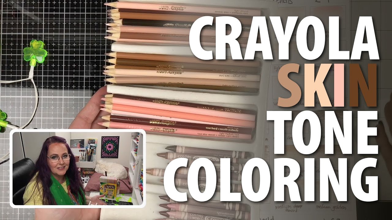 CRAYOLA Colors of the World - Can you REALLY Color Skin Tones with ...