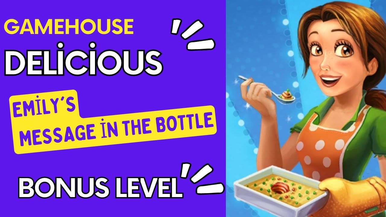 GameHouse Delicious Emily's Message in a Bottle 2023 Bonus Level - YouTube