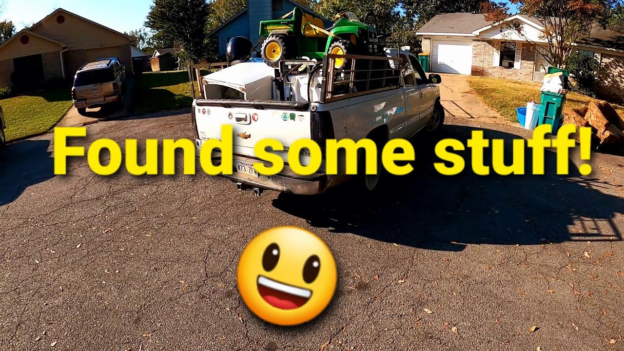 Dumpster diving let's grab it all. - YouTube