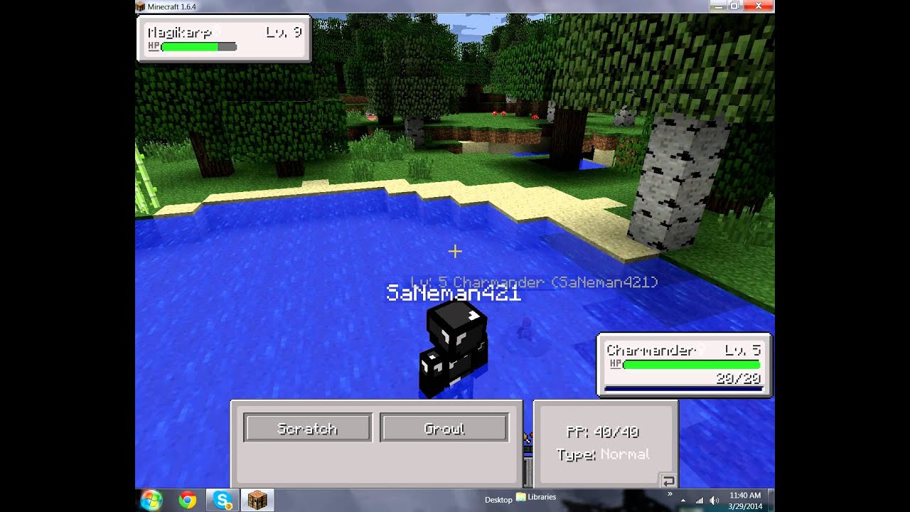 Minecraft Pixelmon e1 - YouTube