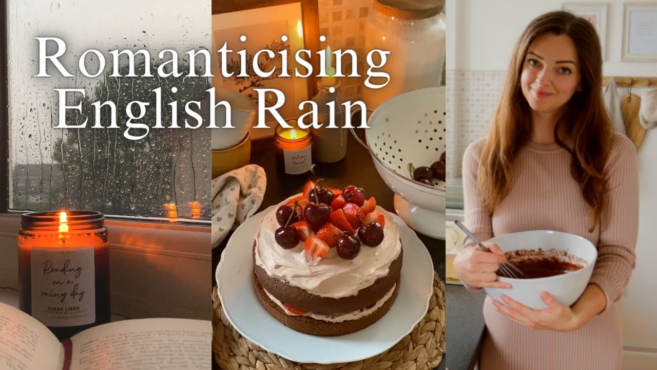 How To Romanticise Rainy Weather? | Cosy book shopping, baking ...