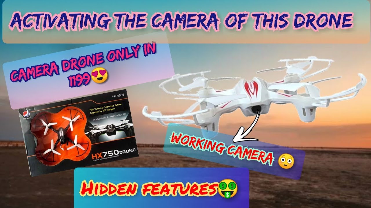 Unboxing and review of HX750 drone || Camera activation || LIVE FOOTAGE ...