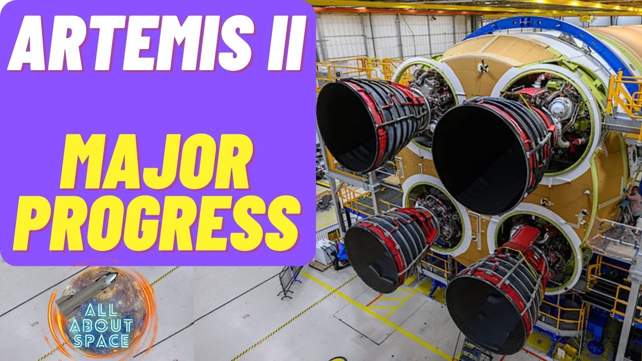 Artemis II - Major Progress; Rocket Lab - Test its Neutron 2nd Stage ...