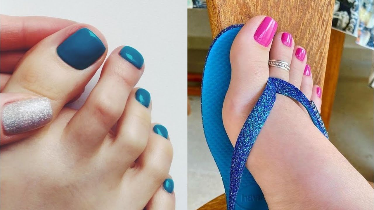 Ultimately gorgeous and stunning toe nails color trends designs ideas ...