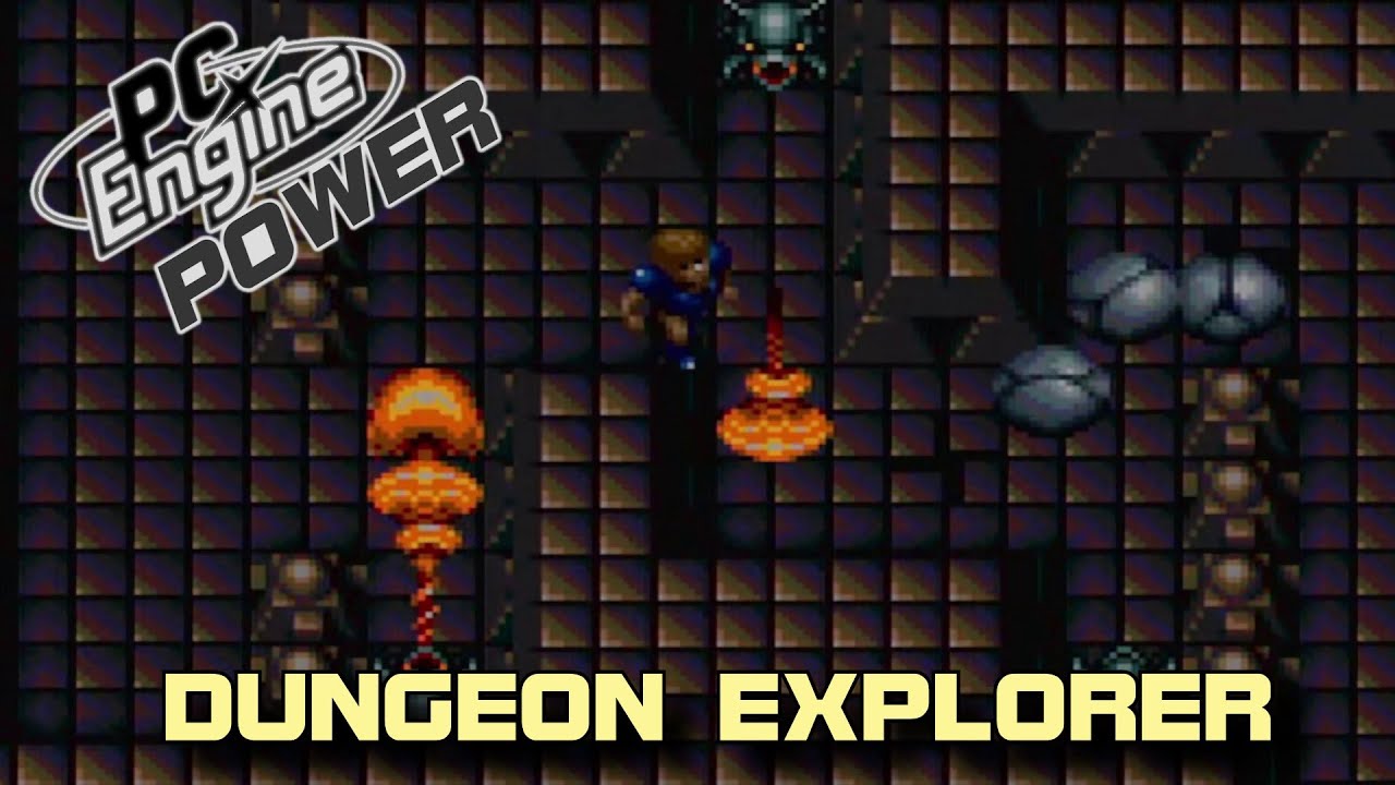 Dungeon Explorer (ダンジョンエクスプローラー) - PC Engine Power 033 - YouTube