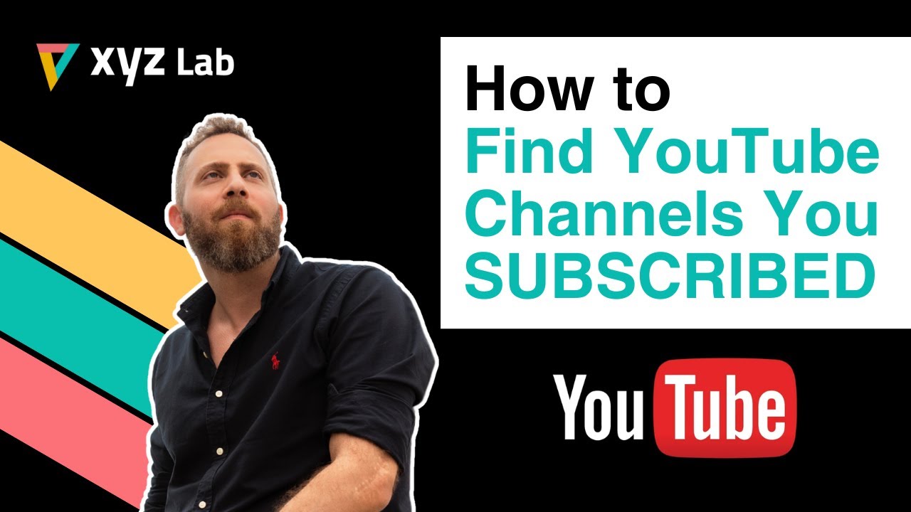 How to Find YouTube Channels You Are SUBSCRIBED - YouTube