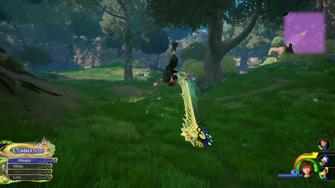 Kingdom Hearts 3 Mod Axel/Lea keyblade and Combined Keyblade showcase ...