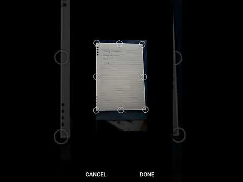 Office Lens Scanning Handwritten Note - YouTube