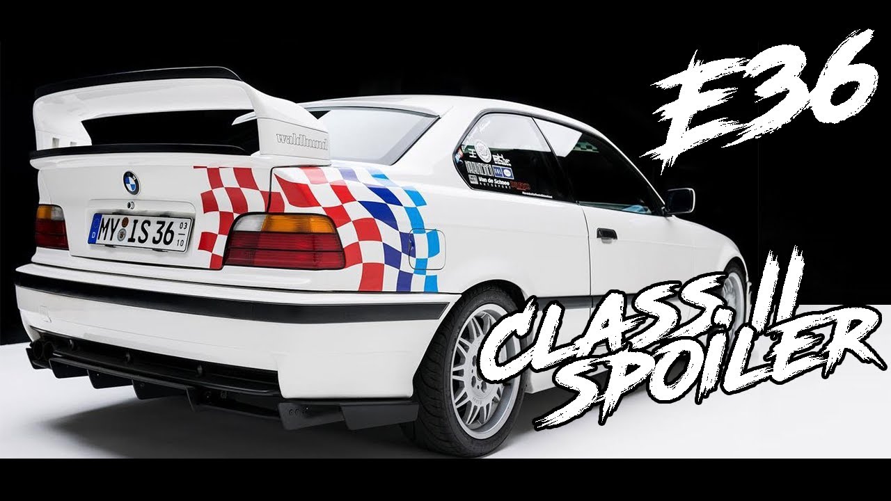 Donk Performance: E36 Class II Spoiler Fake vs Real - YouTube