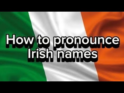 How to pronounce Irish names (Darragh) - YouTube