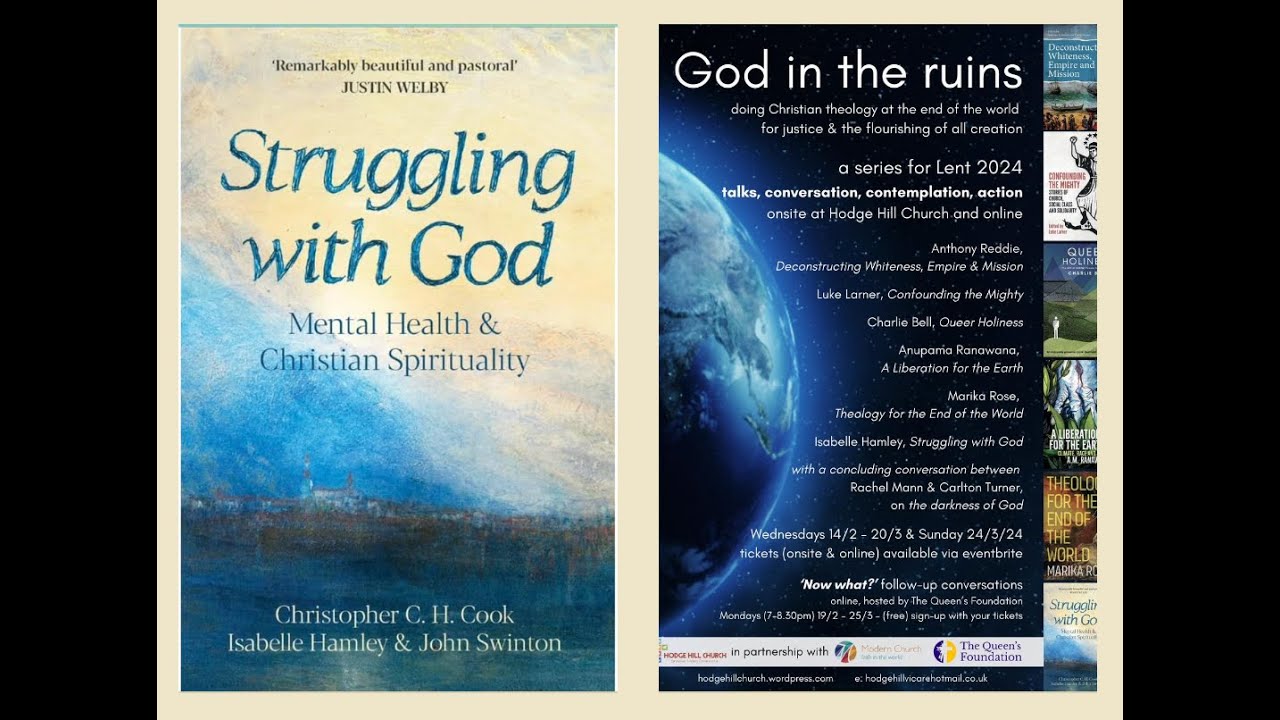 #GodInTheRuins Isabelle Hamley - 'Struggling with God: Mental Health ...